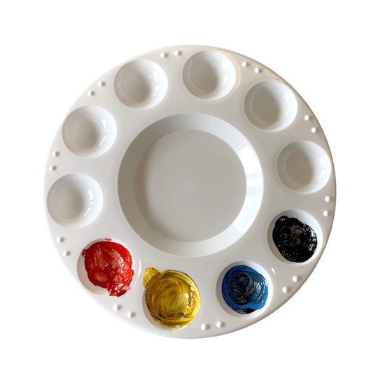 Plastic Circular Paint Palettes – Barratt's Office Pro