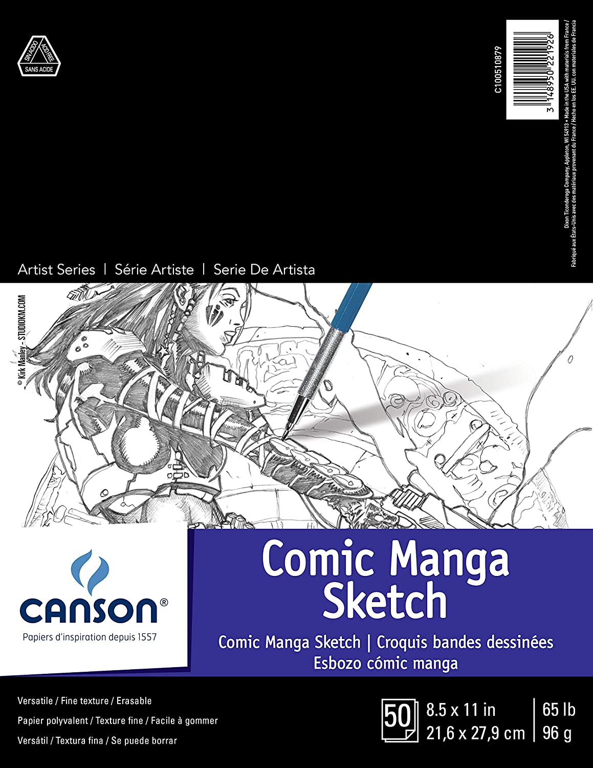 Canson - Comic Manga Sketch Pad – Barratt's Office Pro